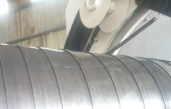 Steel elbow 3LPE coating machinery