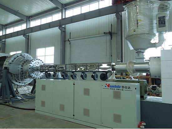 HDPE Jacket Extrusion Line for PU Foaming Pre-insulated Pipe