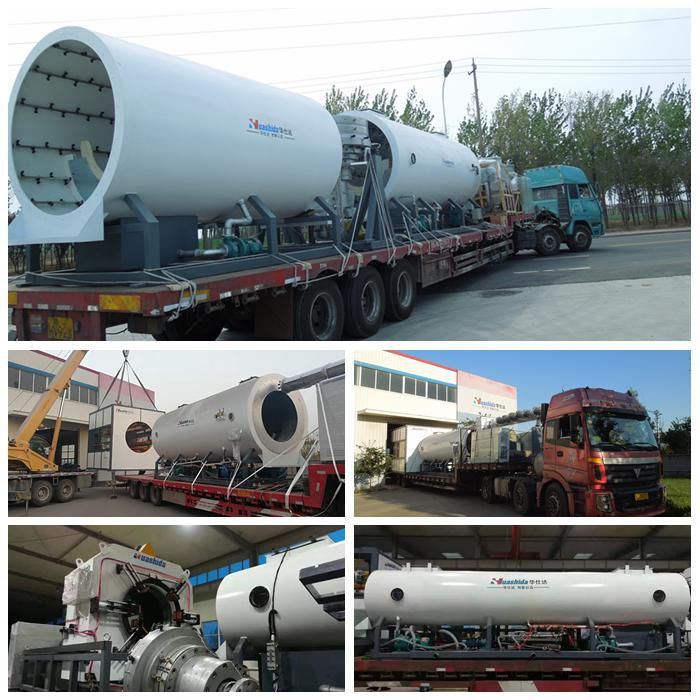 HDPE Jacket Extrusion Line for PU Foaming Pre-insulated Pipe