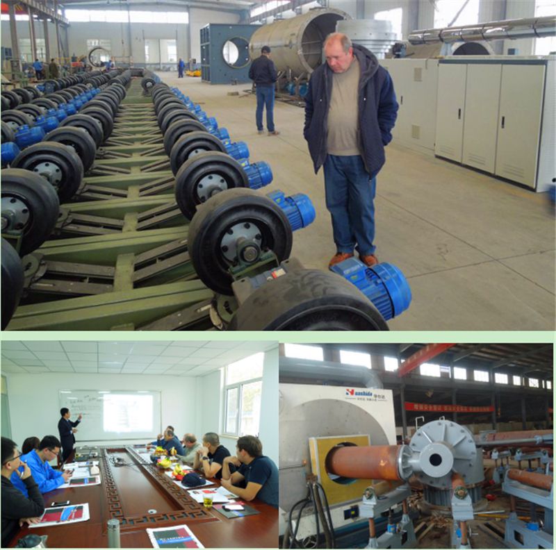 3 Layer PE Steel Pipe Anti-Corrosion Processing Line