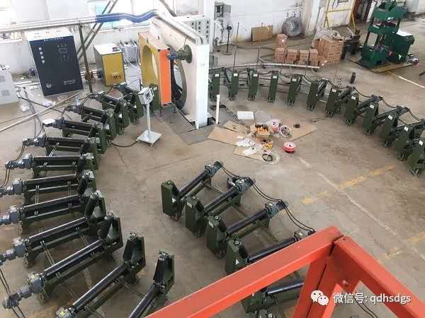 Steel elbow 3LPE coating machinery